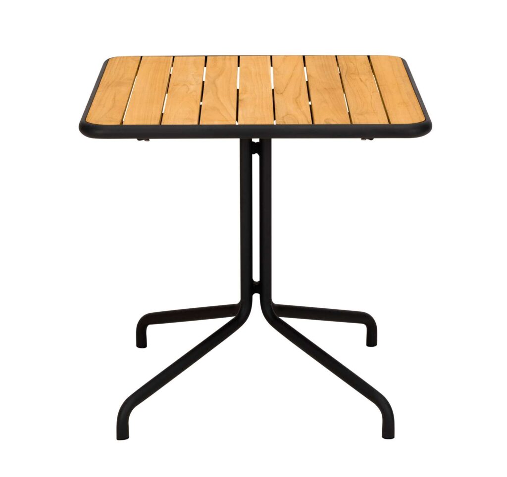 Mindo 101 Cafébord, firkantet - Teak plade - Svanekjær Møbler